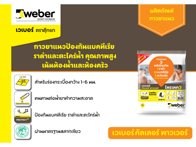 webercolor power | Weber Thailand