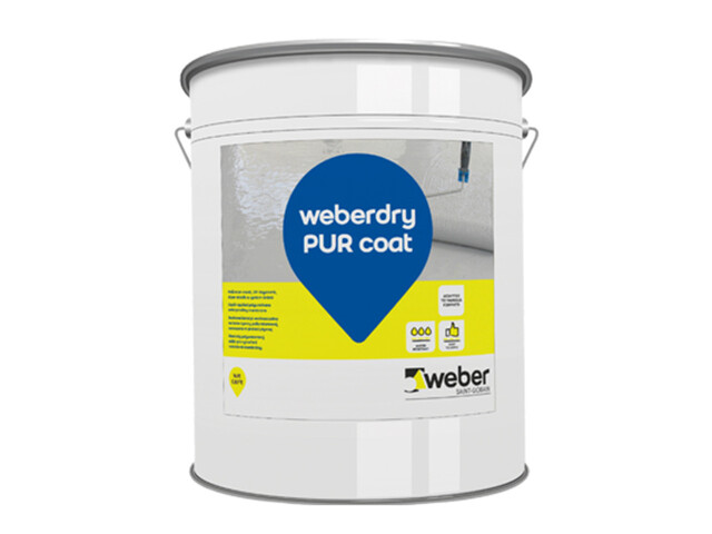 weberdry PUR coat : Waterproofing liquid membrane > Waterproofing ...
