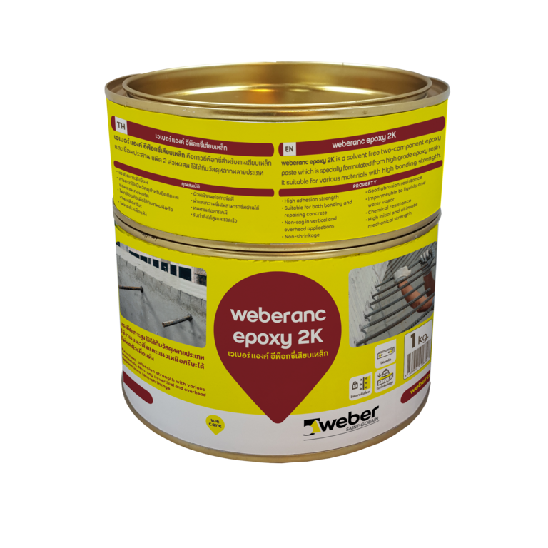 weberanc epoxy 2K : Admixture > Repairing & Chemical products | Weber ...