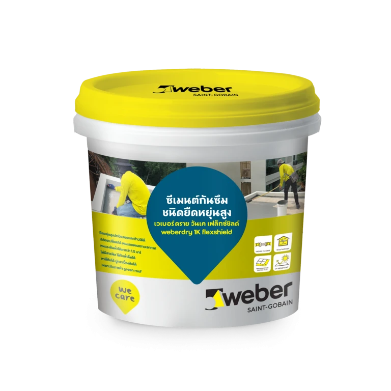 weberdry 1K flexshield : Cementitious waterproofing mortars ...